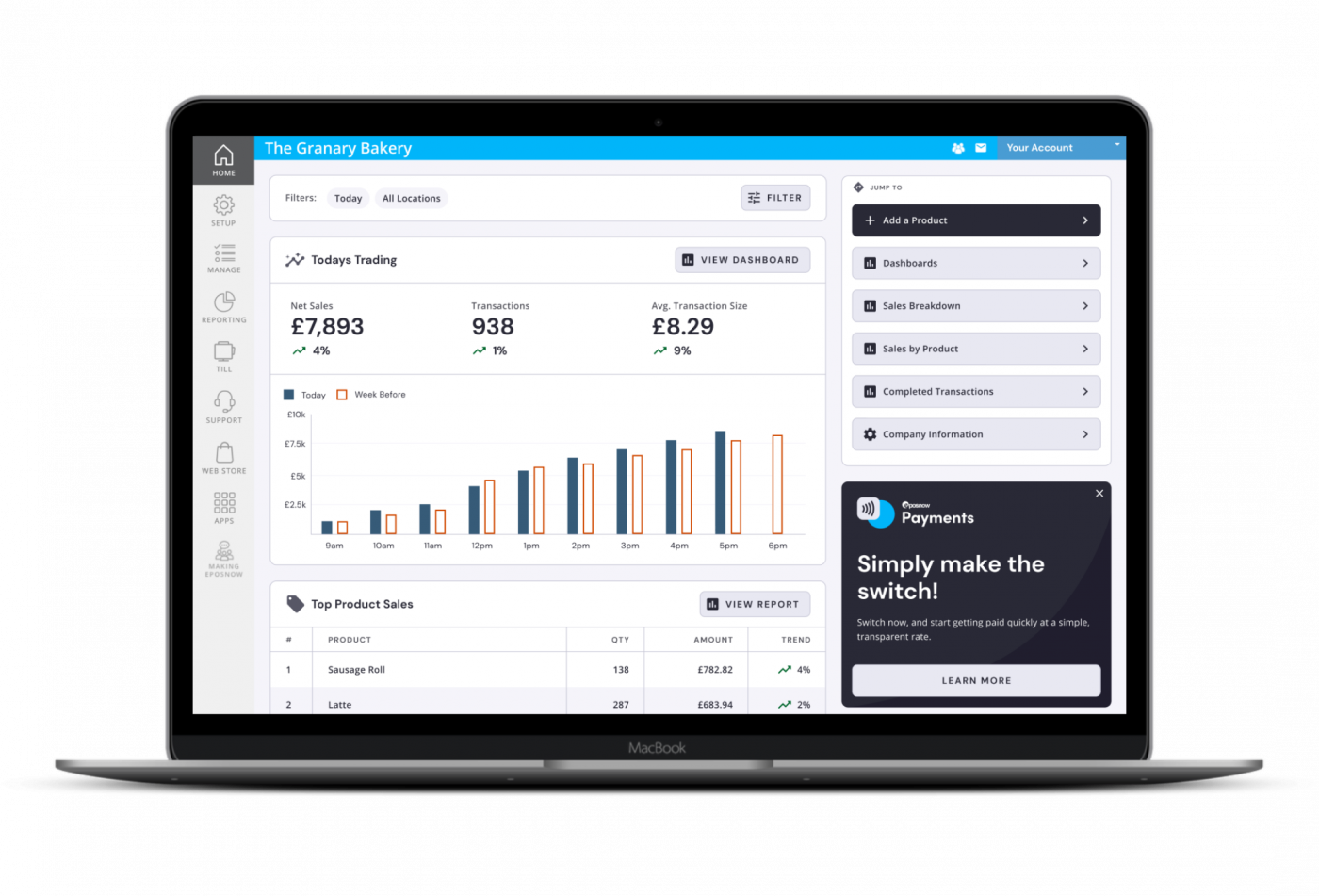 ePOS Now | Reviews and pricing | POS Software AUS